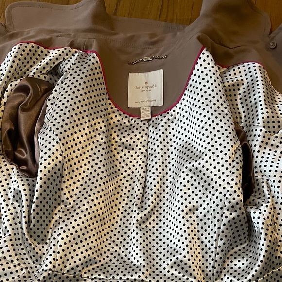kate spade | Jackets & Coats | Nwt Xl Kate Spade Belted Short Trench ...